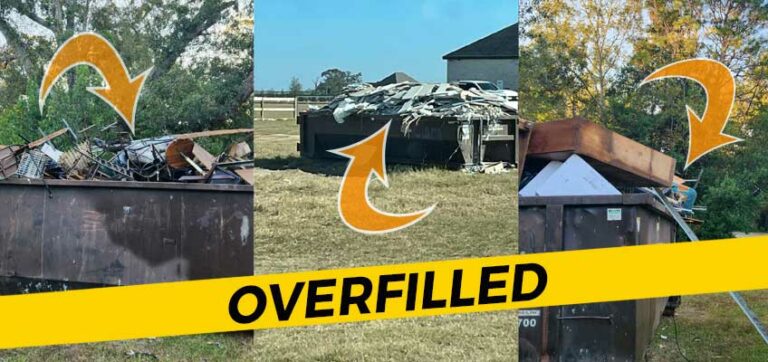 About Overfilled Roll-off Containers - Mark Dunning Industries